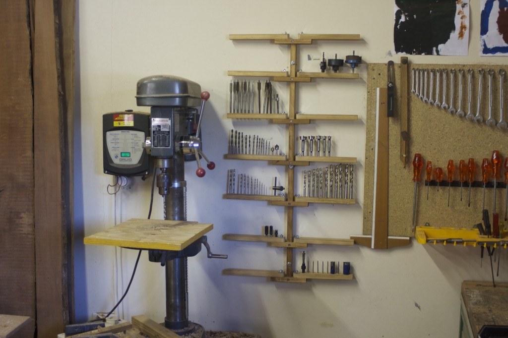 drill bit storage | Je ne sais quoi Woodworking